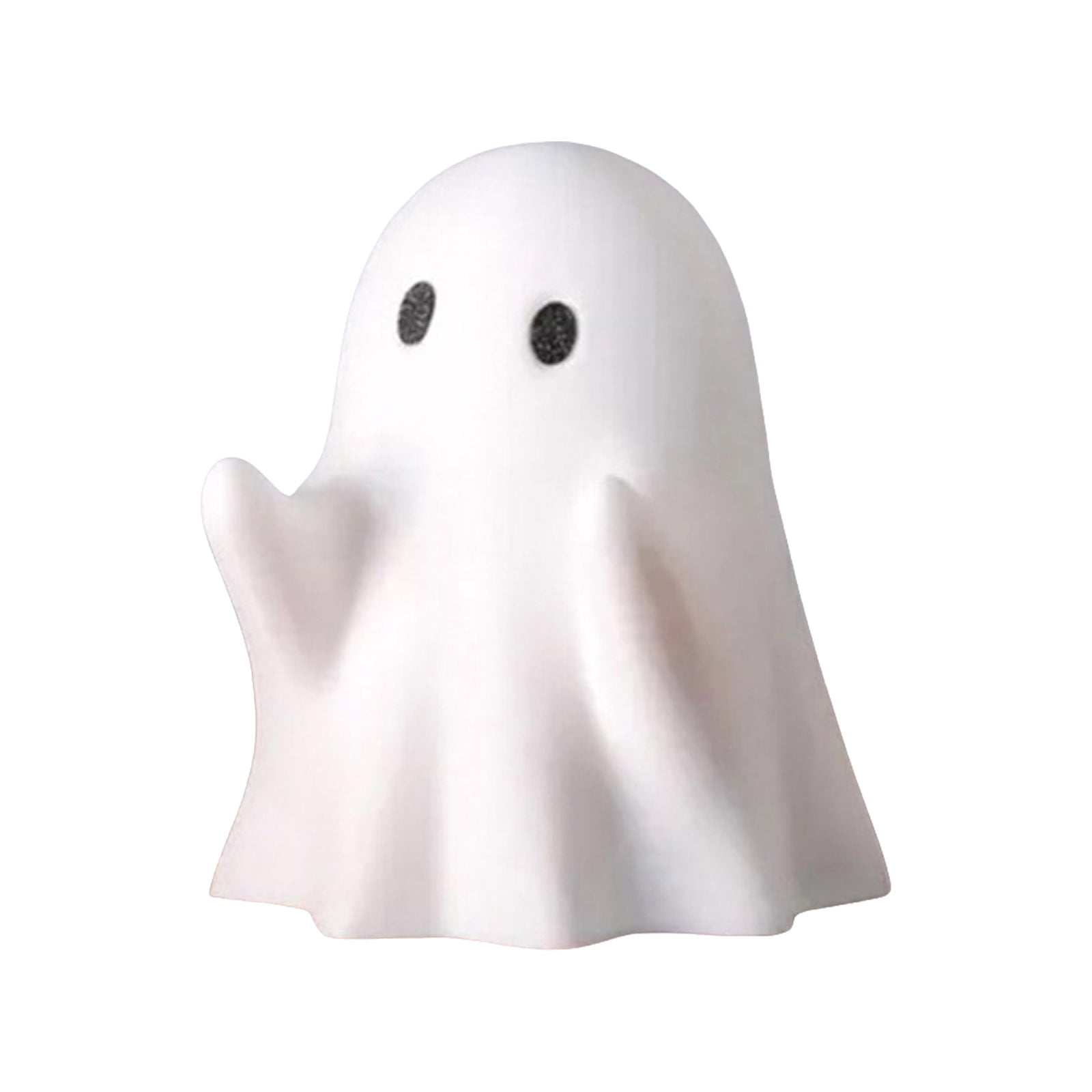 Ghost Desk Organizer, White Ceramic Pen Holder, Modern Office Desktop ...