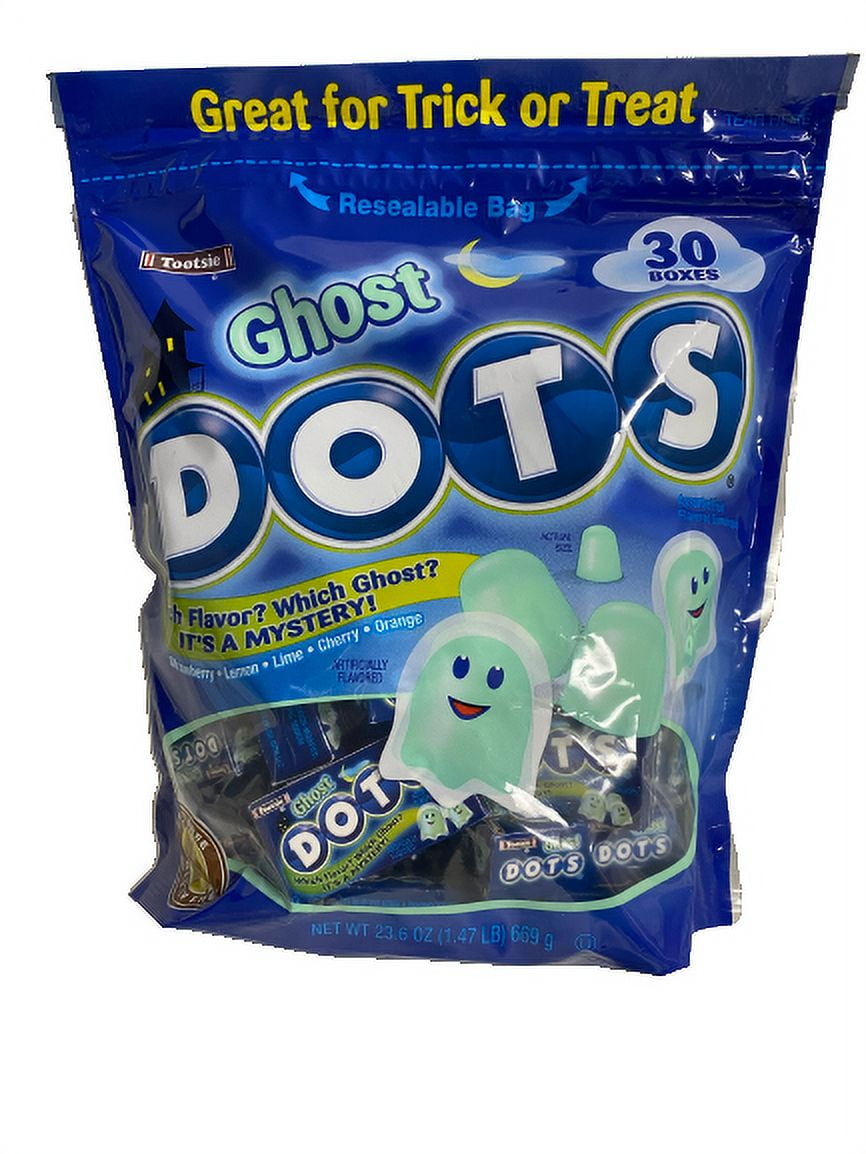 Ghost Dots 30 Count Mini Boxes Bag - Walmart.com