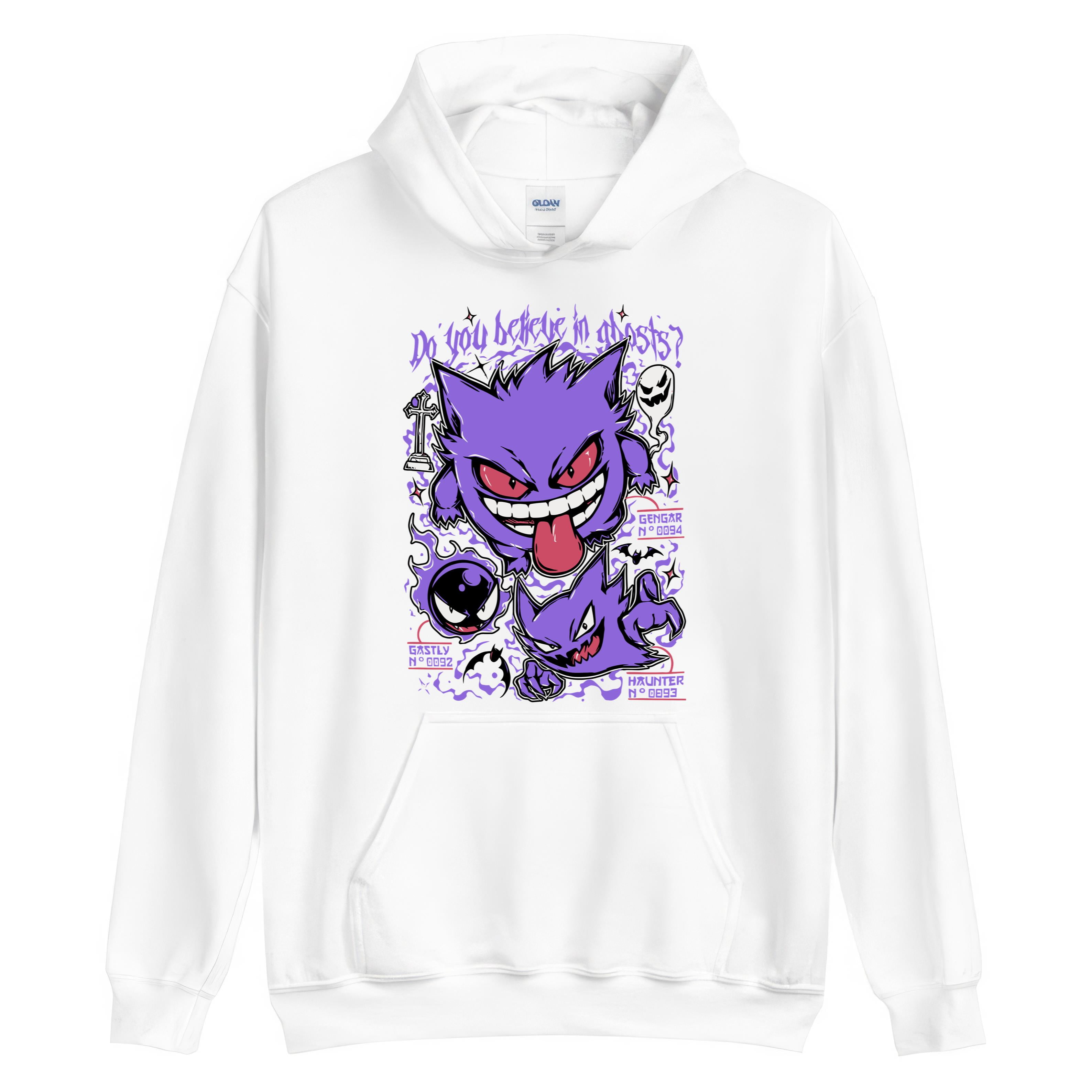 Ghost Element-Inspired Anime Shirt – Silhouette Creature Graphic Gift ...