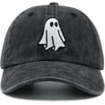 Ghost Embroidered Baseball Cap, Adjustable Dad Hat for Men and Women ...