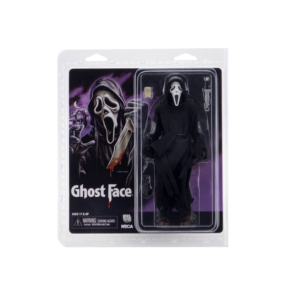 NECA Scream: Ghost Face Clothed Action Figure with 3 Different Hands ...