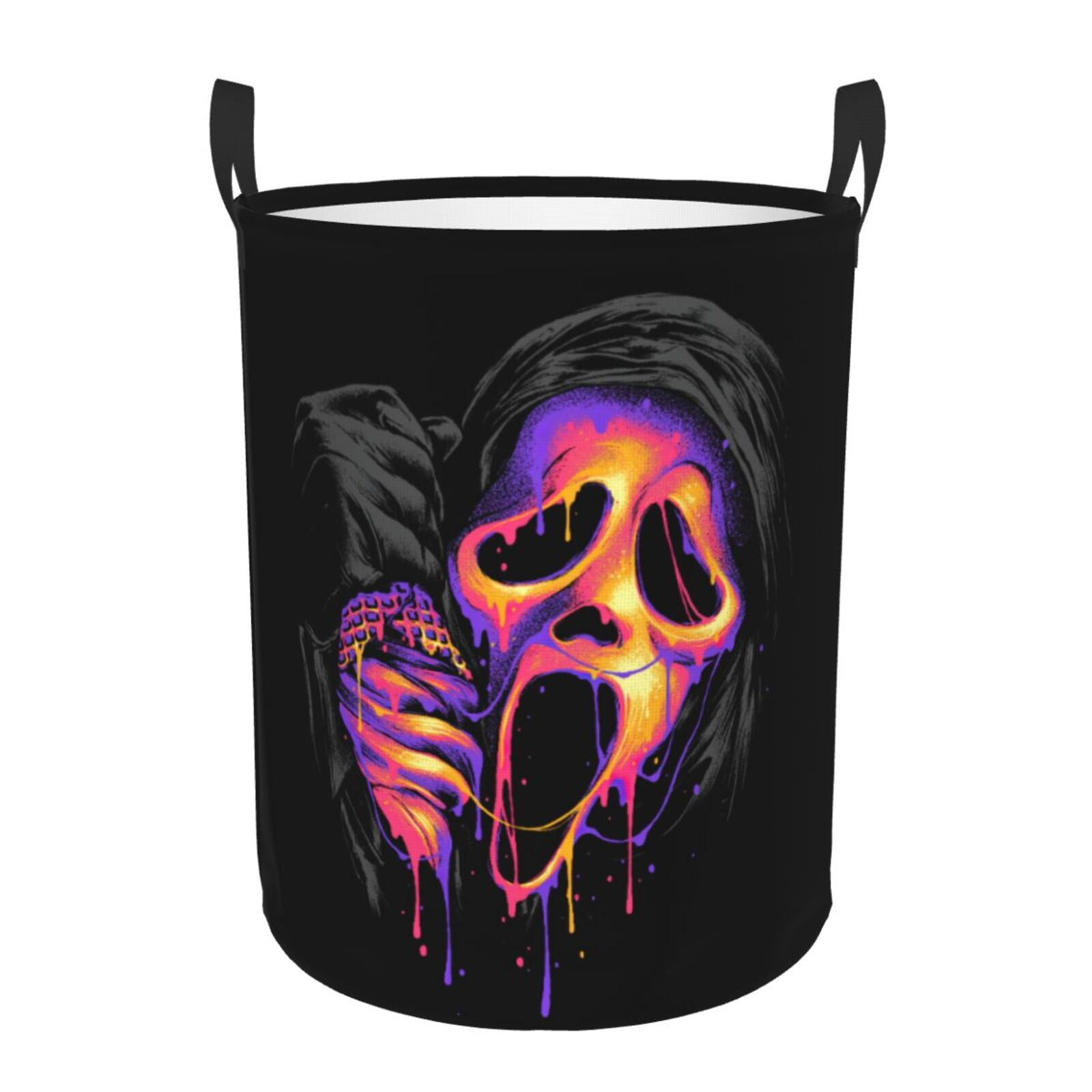 Ghost-Face Laundry Hamper,Collapsible Laundry Basket Hamper with ...