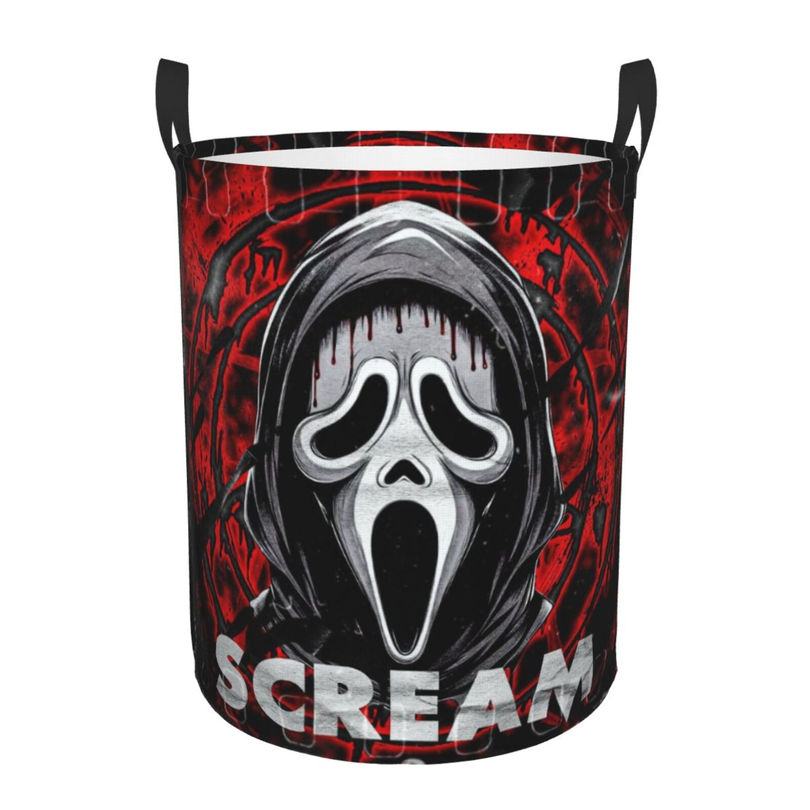 Ghost-Face Laundry Hamper,Collapsible Laundry Basket Hamper with ...