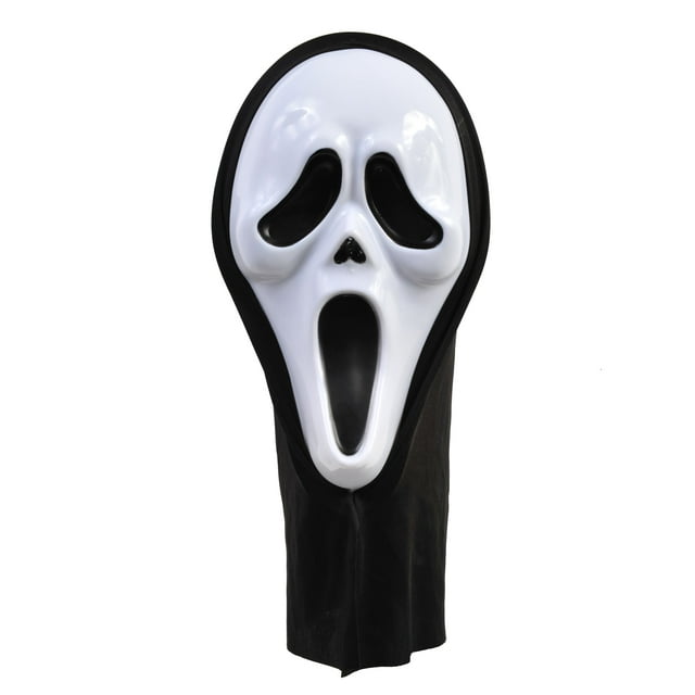 Ghost Face Mask for Adults, by Fun World - Walmart.com