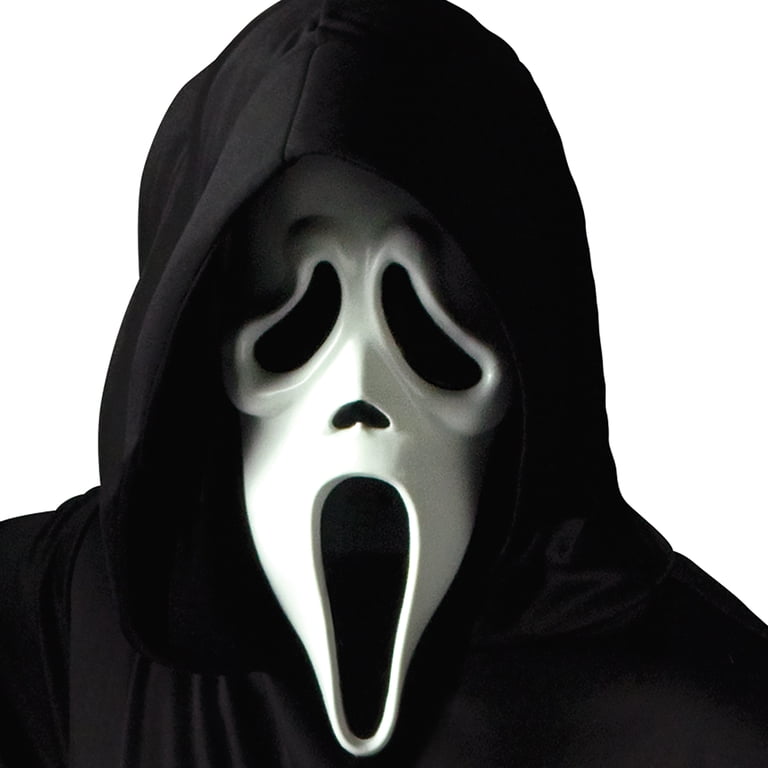 Scary Movie Costume Accessory Mens Ghost Face Smiley Mask