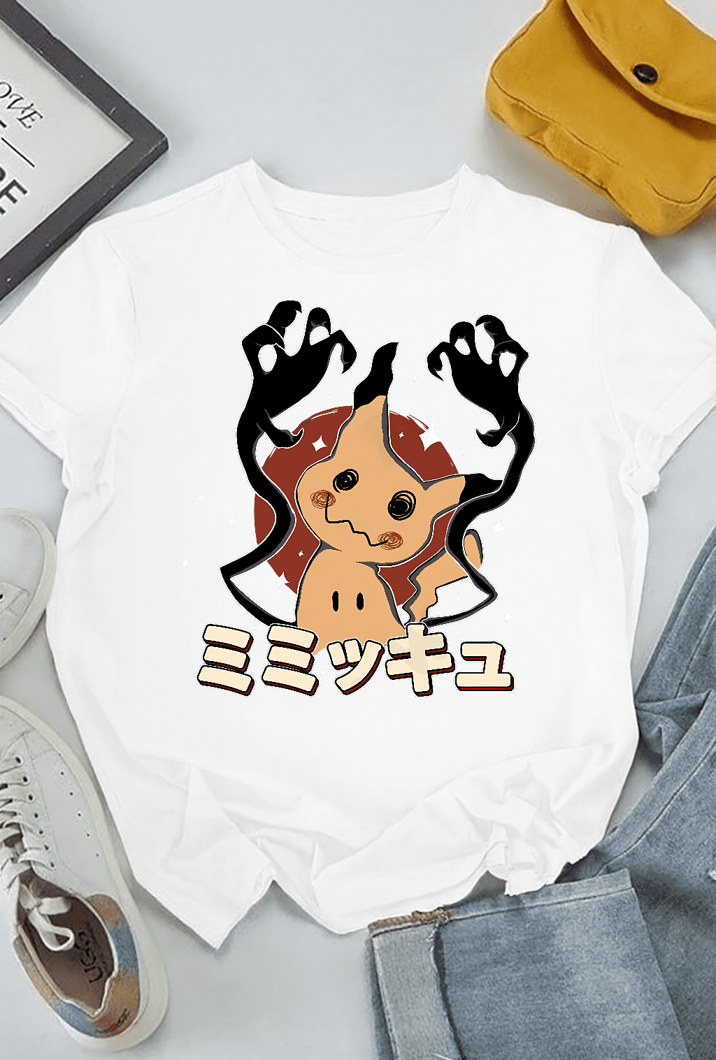 Ghost Fairy Monster Anime Grunge Streetwear Art Design Unisex T-Shirt ...