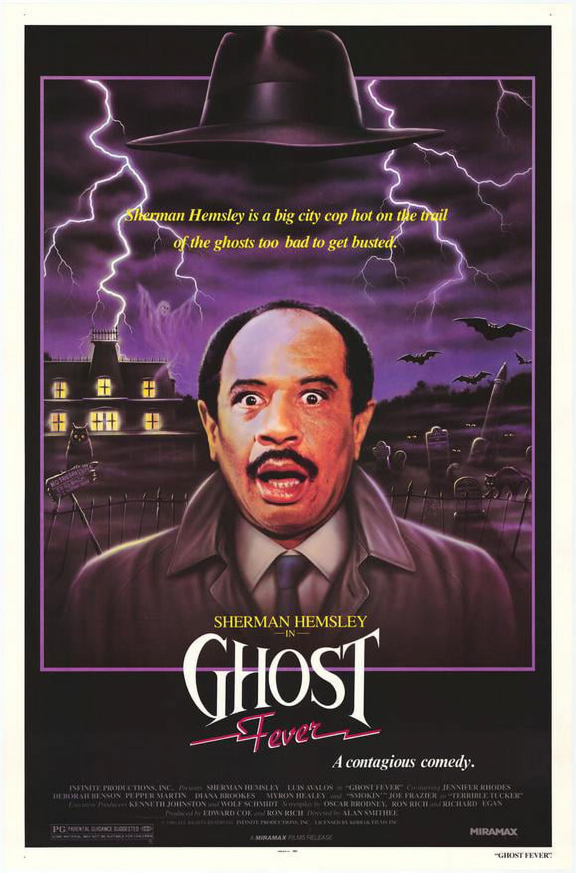 Ghost Fever - movie POSTER (Style A) (27" x 40") (1987) - Walmart.com