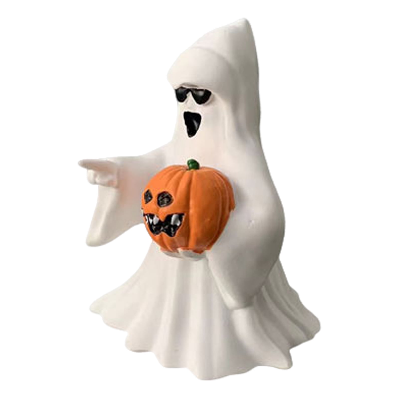 Ghost Figurine Halloween Spooky Ghost Ornaments Collectible Ghost ...