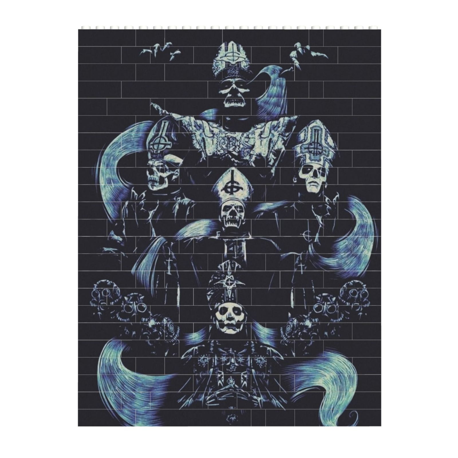 Ghost Funny Block Puzzle, Abs Safe Material, Children'S Intellectual ...