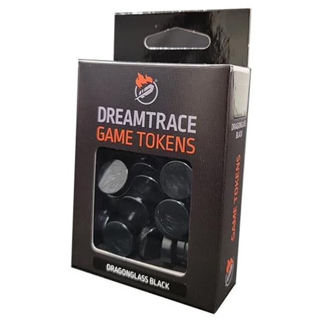 Ghost Galaxy GGXDTTK14 DreamTrace Gaming Tokens - Dragonglass - Black ...