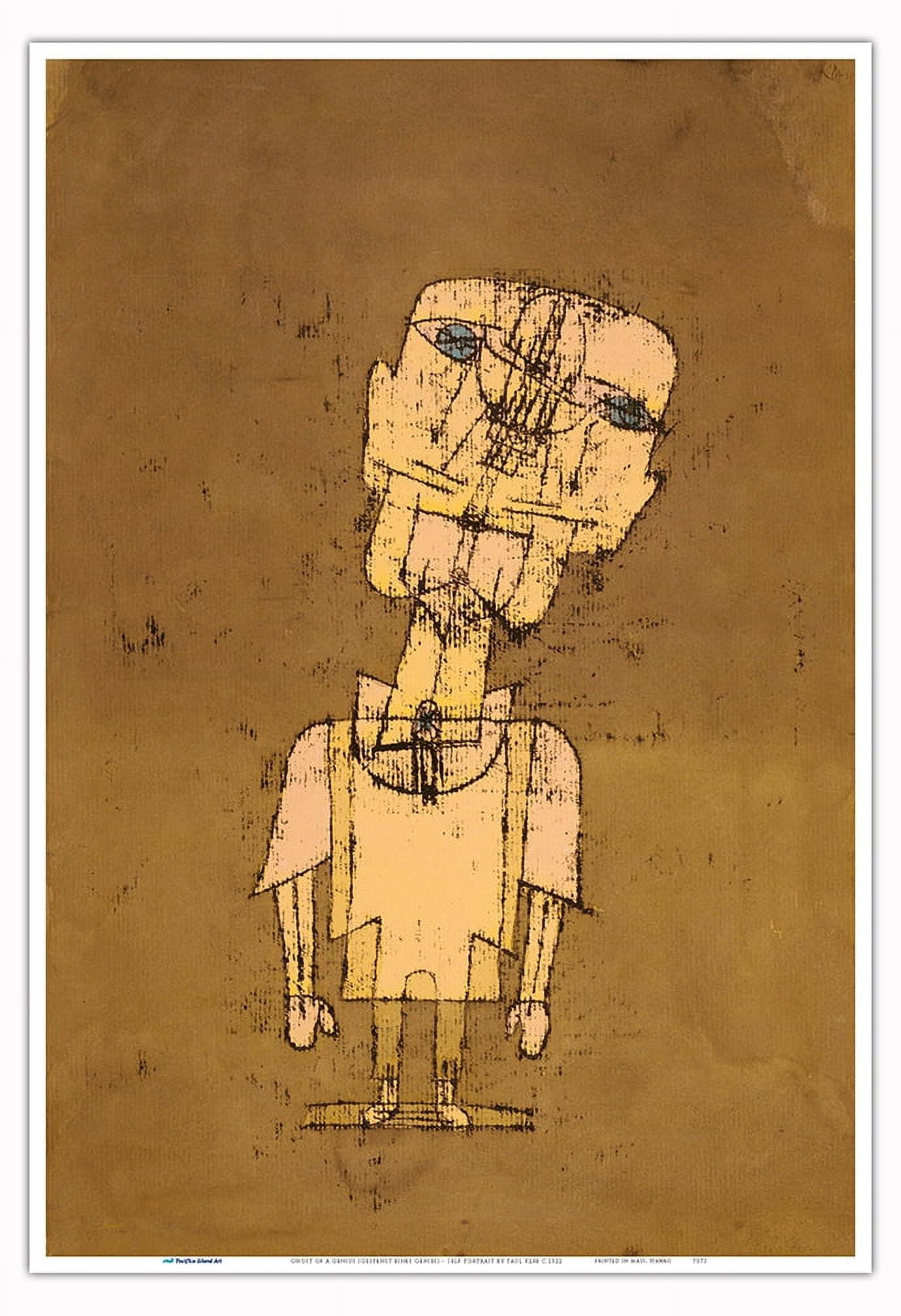 Ghost of a Genius (Gespenst eines Genies) - Self Portrait - From an ...