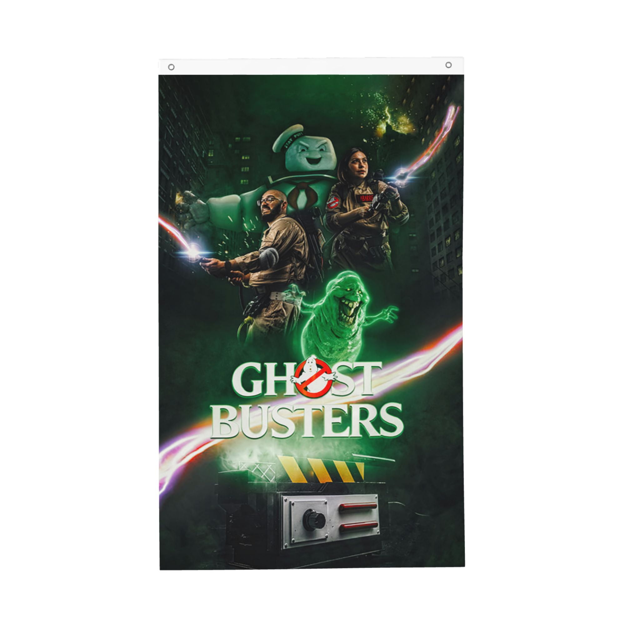 Ghost Ghostbusters 3x5FT Flag Garden Flags Vertical Double Sized Yard ...