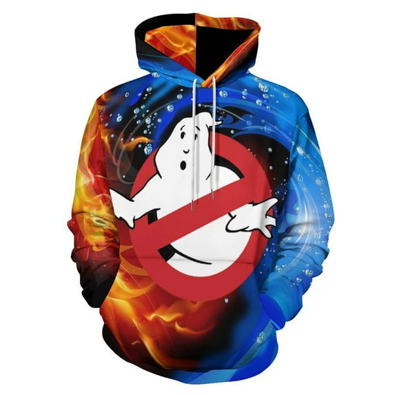 Ghost Ghostbusters Novelty Hoodies Adult 3D Print Pullover Sweatshirt ...