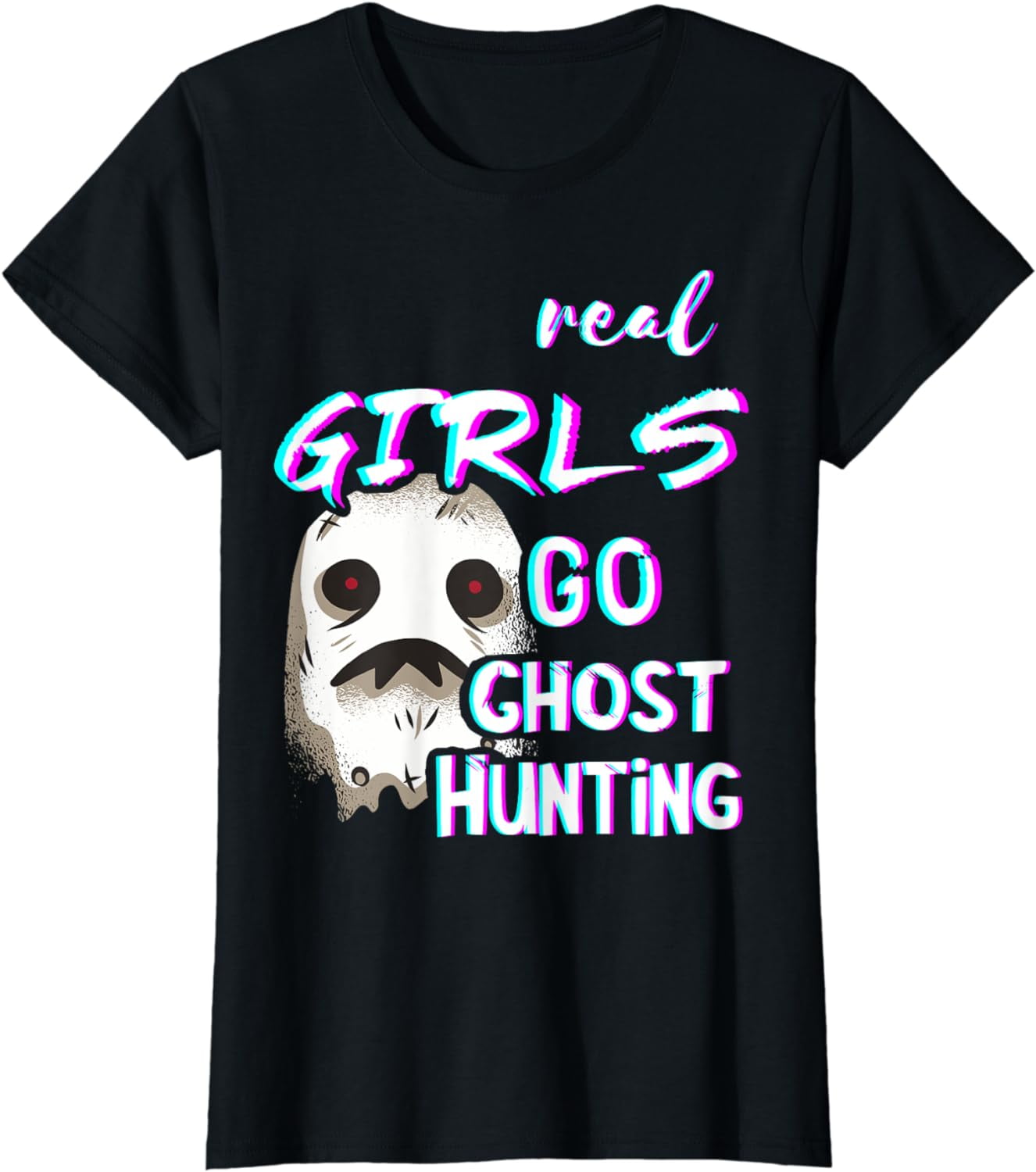 Ghost Girls Ghosts Hunting Paranormal Ghosts Hunters T-Shirt - Walmart.com