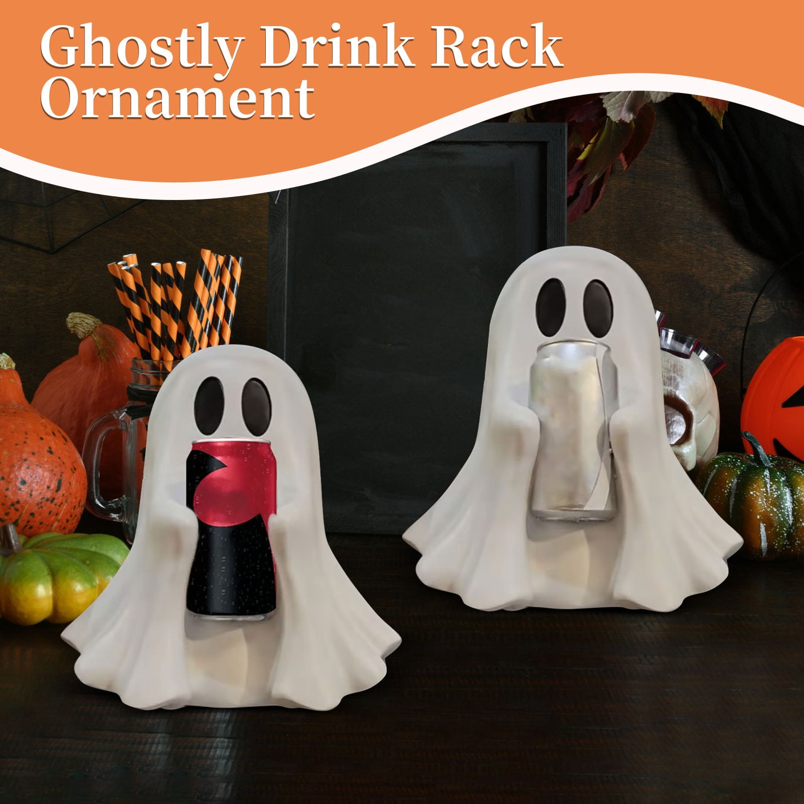 Ghost Halloween Decorations Indoor Halloween Ghost Decorations Drink ...