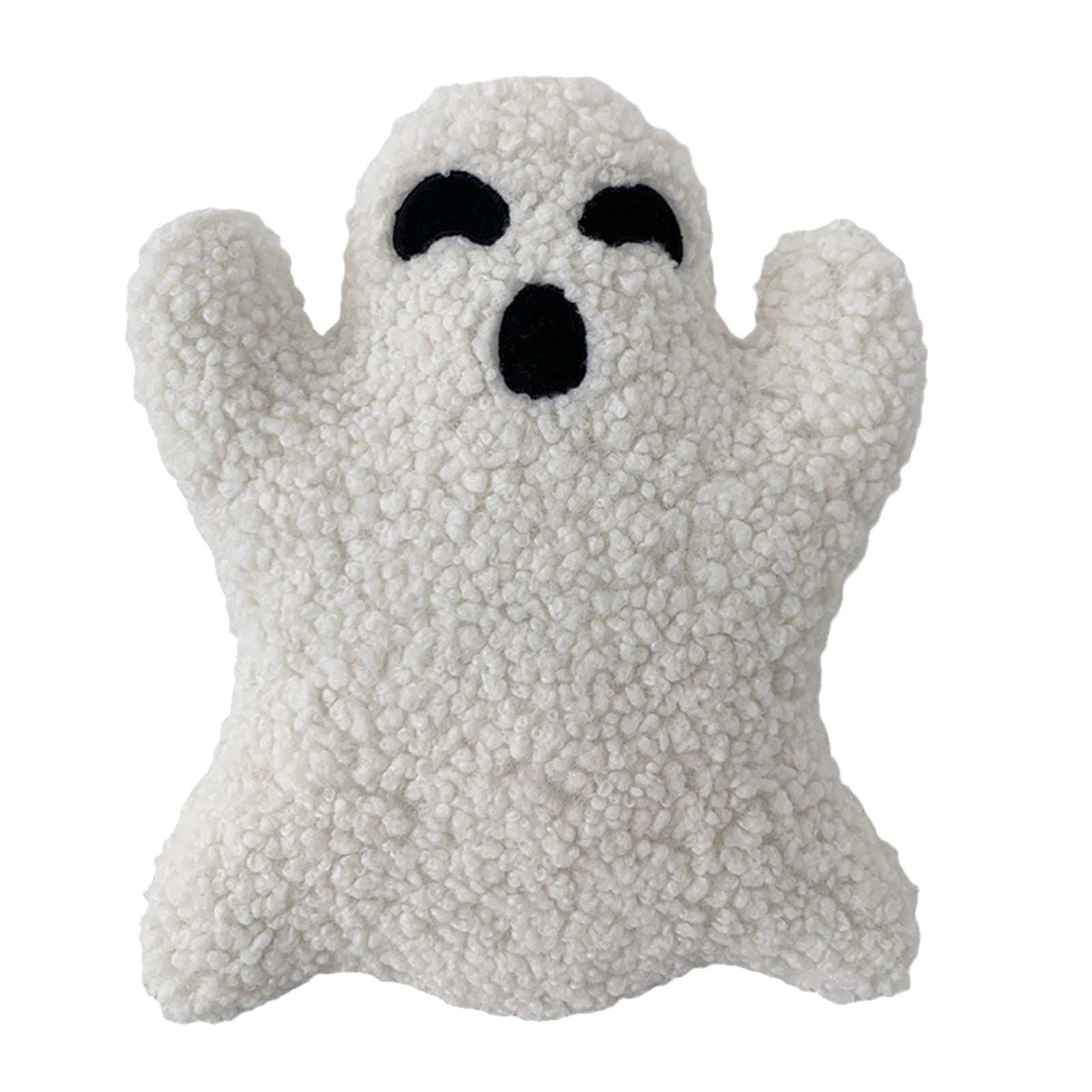 Ghost Halloween Pillows Halloween Throw Pillows Stuffed Ghost Shaped ...