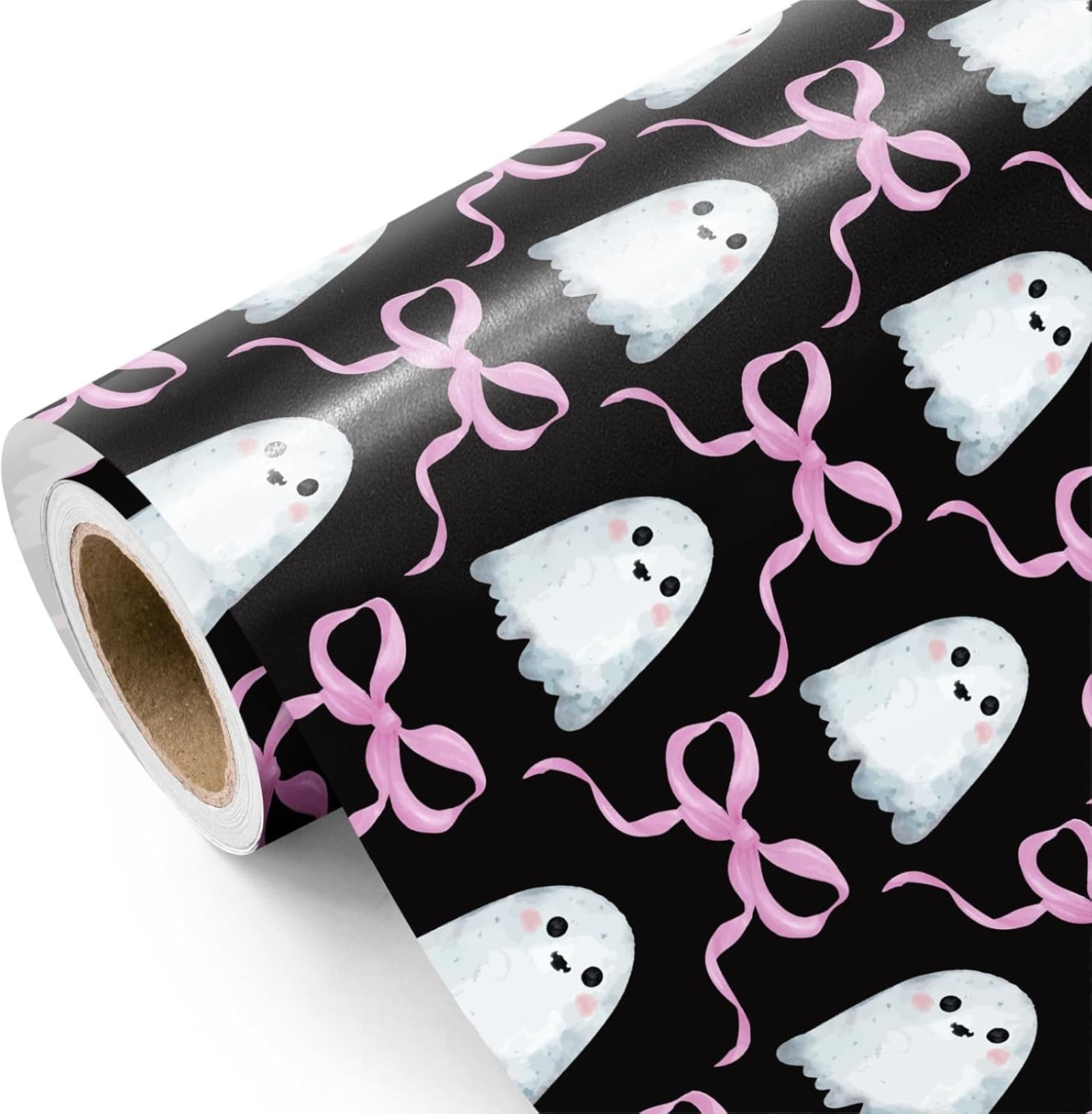 Ghost Halloween Wrapping Paper 23 Inch x 58 Inch Gift Wrap Paper Roll ...