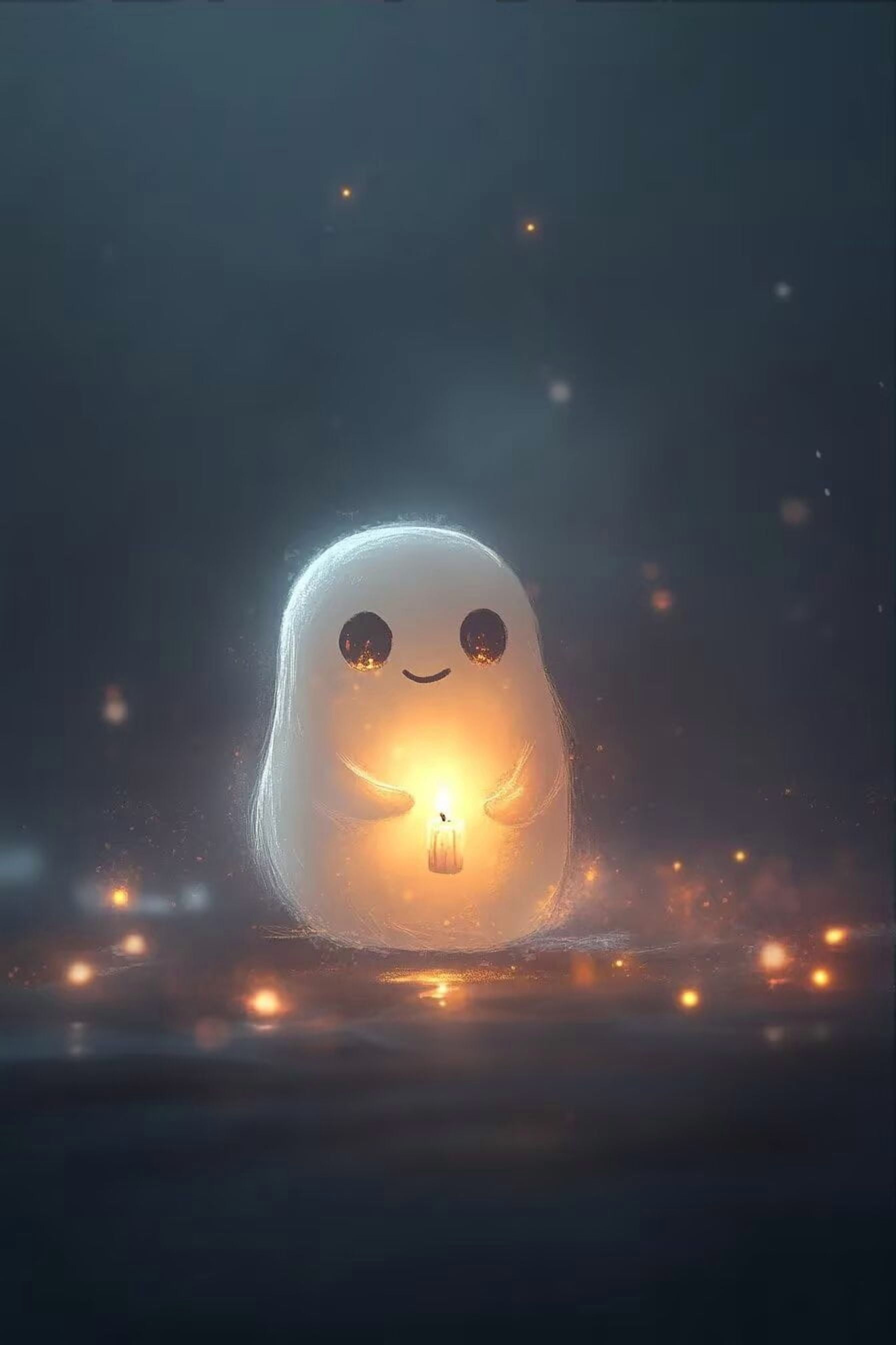 Ghost Holding Candle Diamond Painting Kits for Adults,Full Drill ...