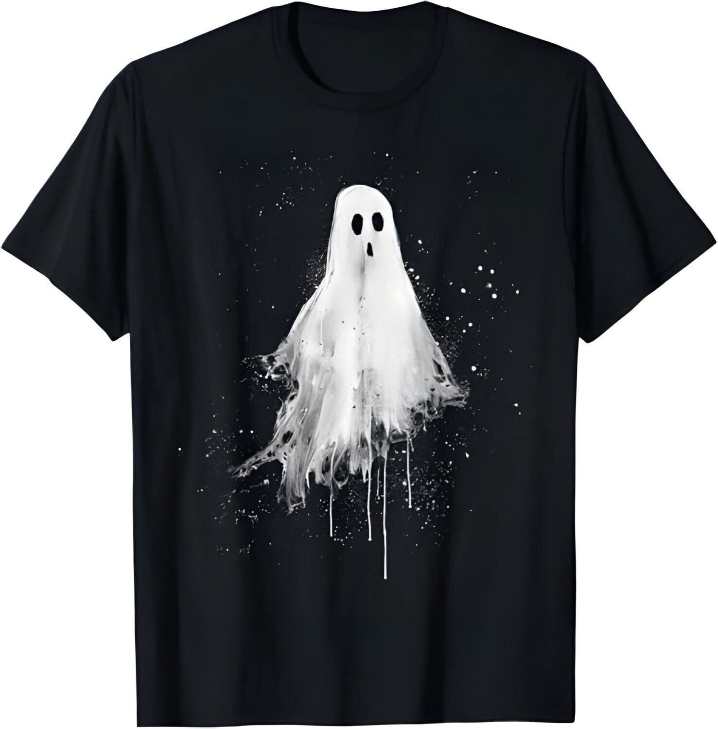 Ghost Horror Spooky Scary Halloween Goth Alt Ghoul Aesthetic T-Shirt ...