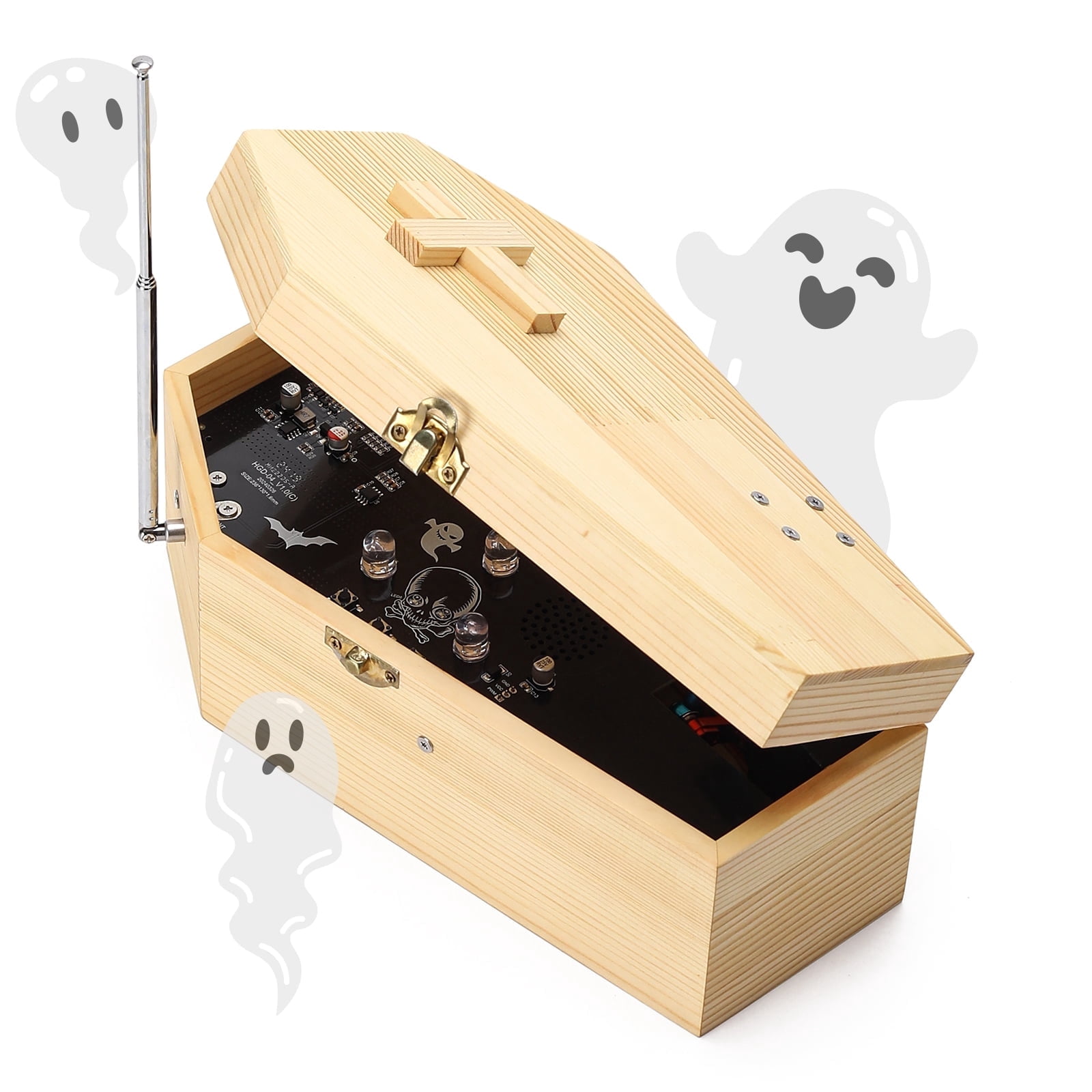 Ghost Hunting Equipment, Briidea Paranormal Detection Kit Music Box ...