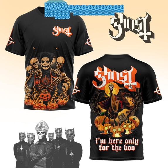 Ghost Im Here Only For The Boo Hoodie T Shirt - Walmart.com