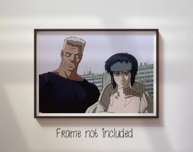 Ghost In The Shell Motoko Batou - High Quality Poster NO FRAMED POSTER ...