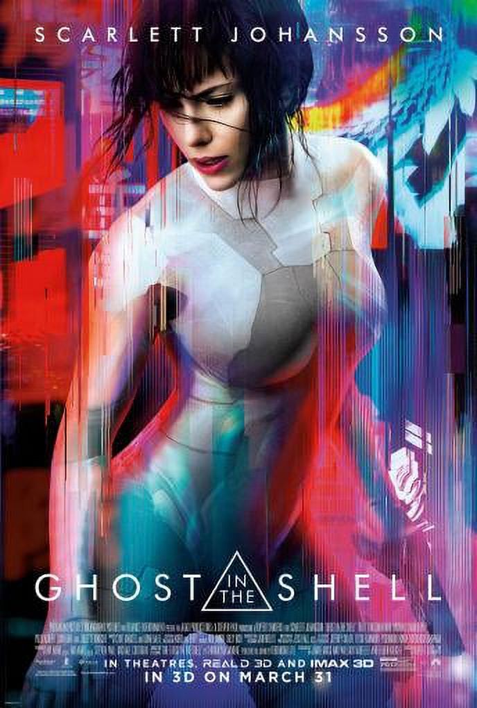 Ghost In The Shell Movie Poster Decor Poster Reprint 27Inx40In for any ...