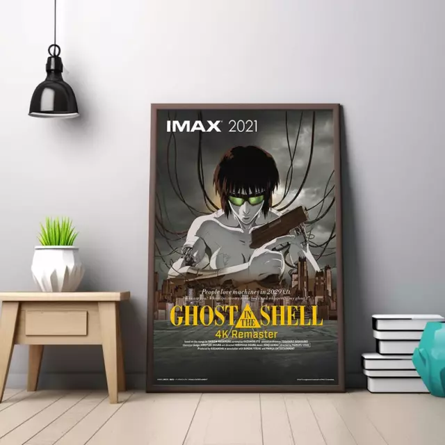 Ghost In The Shell Movie Poster, Ghost In The Shell Vintage Movie ...