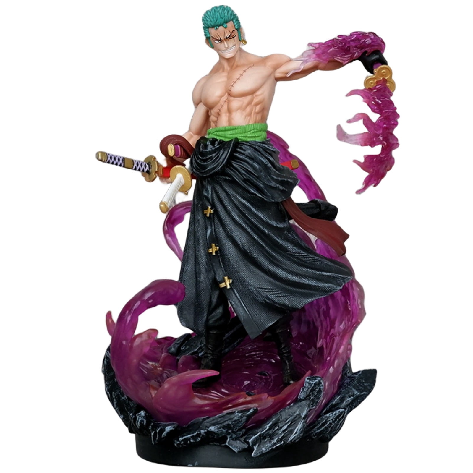 Ghost Island Zoro Figure PVC Anime Figure Action Figure Anime Statue ...