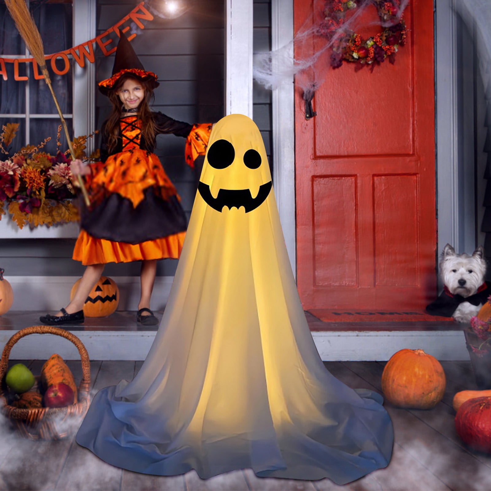 Ghost Kit,Halloween Decorations Ghosts For The Front Porch Courtyard ...