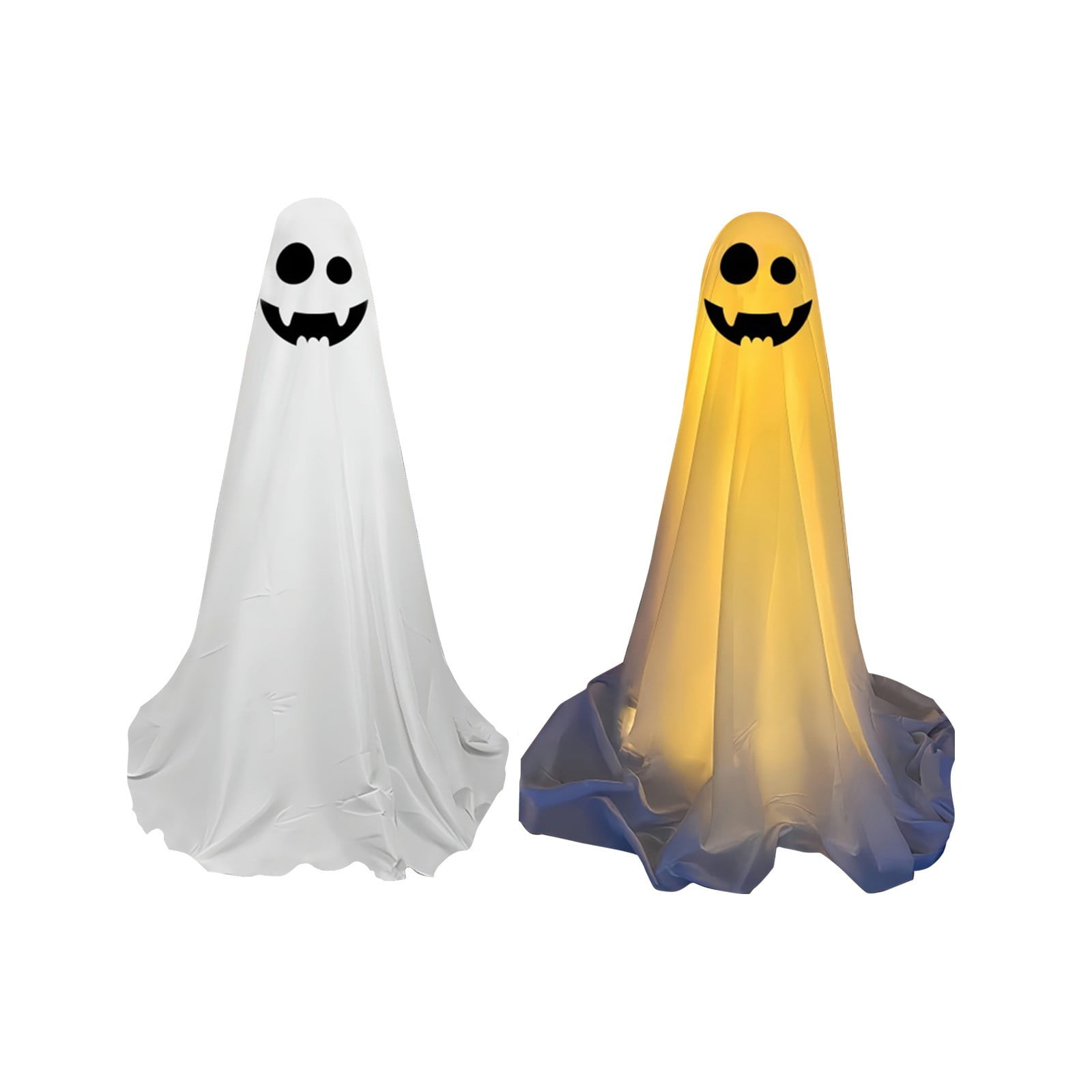 Ghost Kit,Light Up Ghost,Halloween Decorations Front Yard Ghost Stand ...