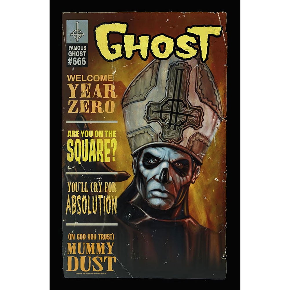 Ghost Magazine Cover Textile Poster - Walmart.com