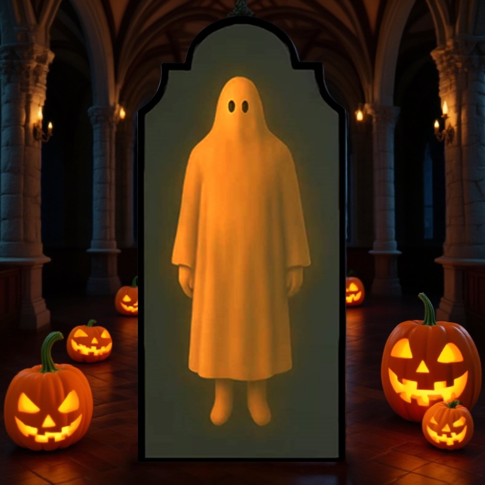Ghost Mirror 2025 Halloween Decorations Novelty Ghost Mirror Martha ...
