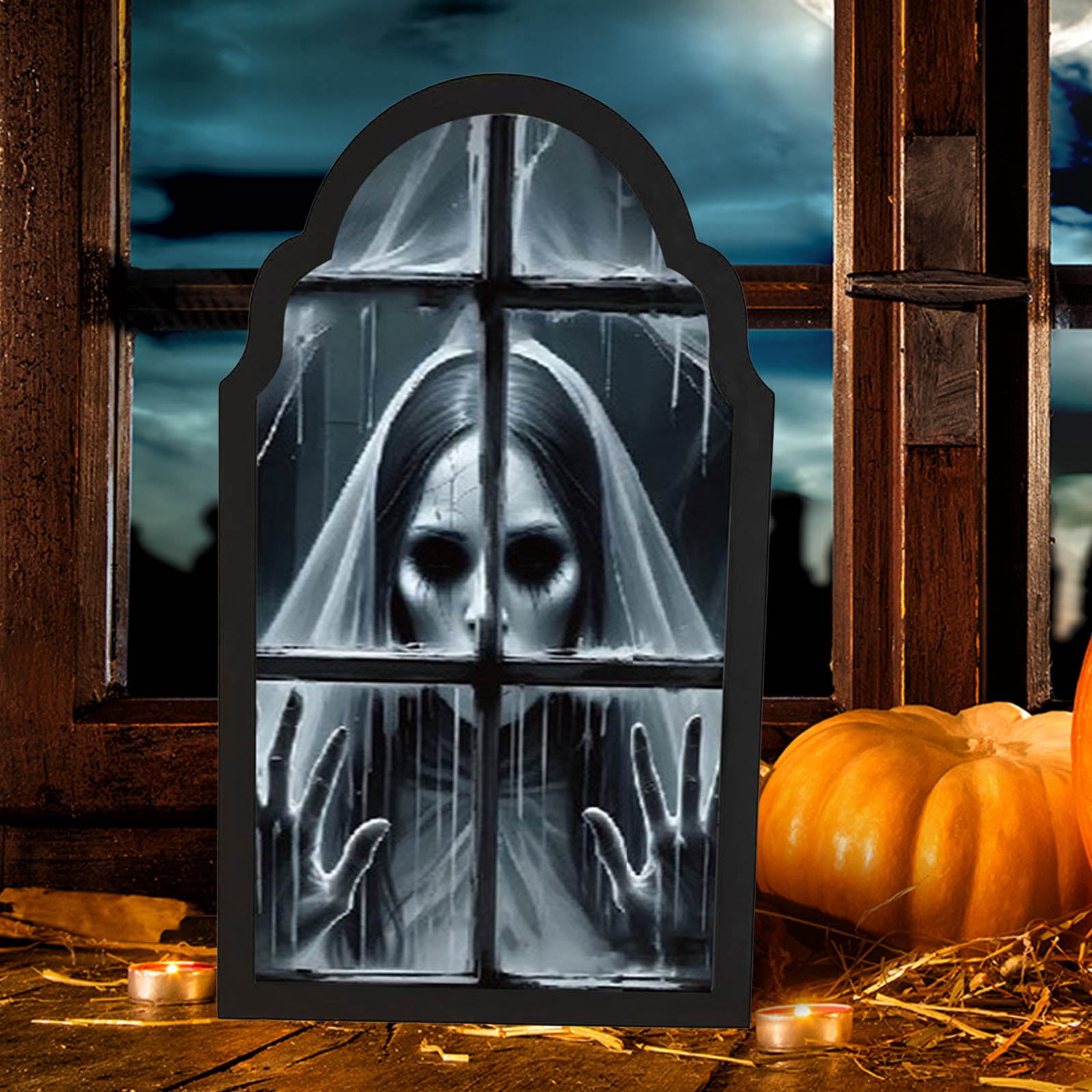 Ghost Mirror for Halloween, Martha Halloween Decorations Stewart Light ...