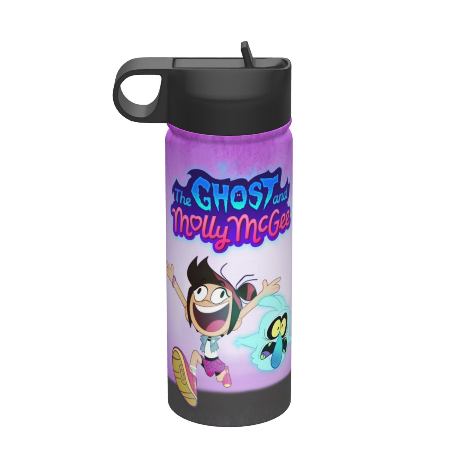 Ghost And Molly Mcgee 18 Oz Insulated Water Bottle Stainless Steel ...