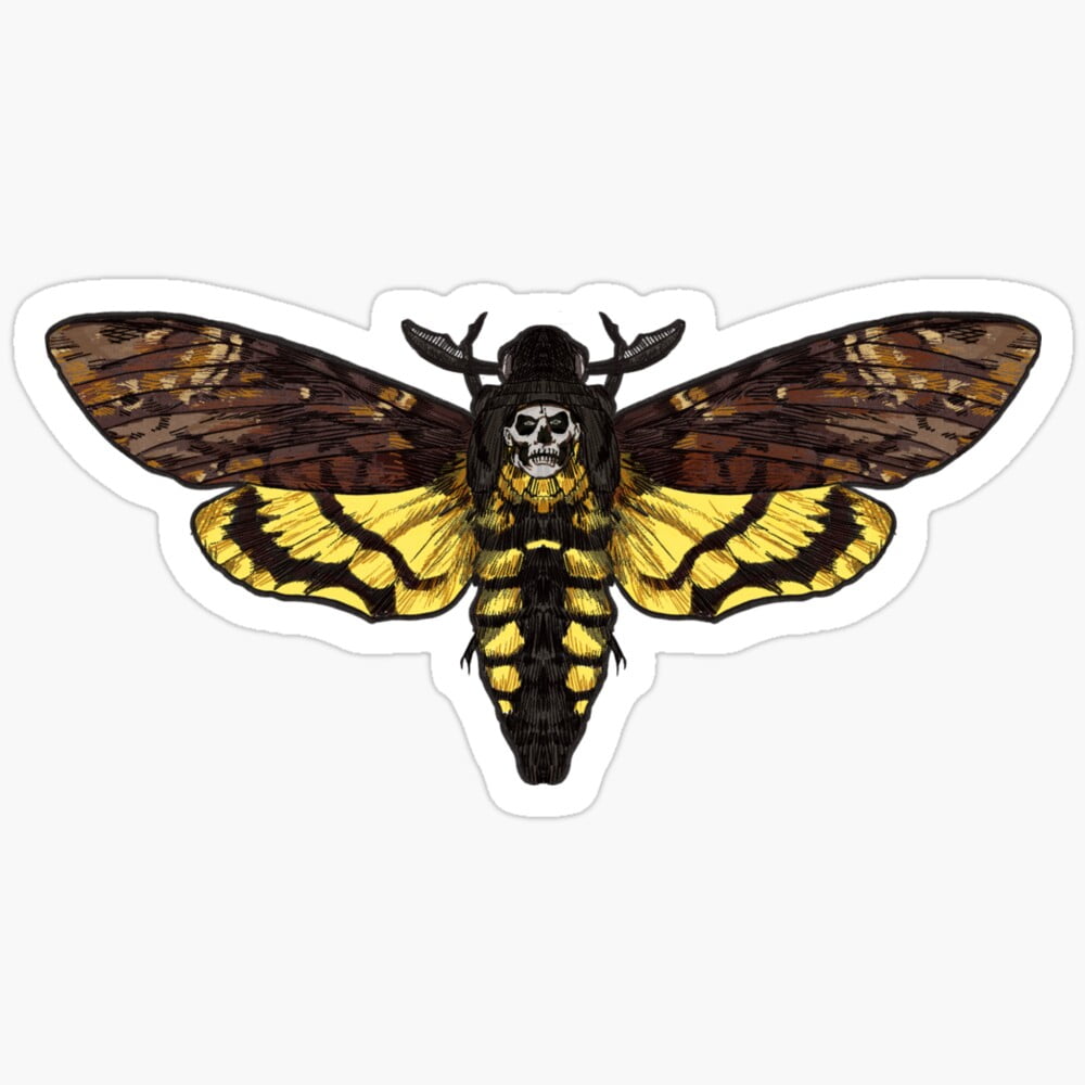 Ghost Moth Stickerphone Decal Water Bottle Stickers, Vinyl Stickers For ...