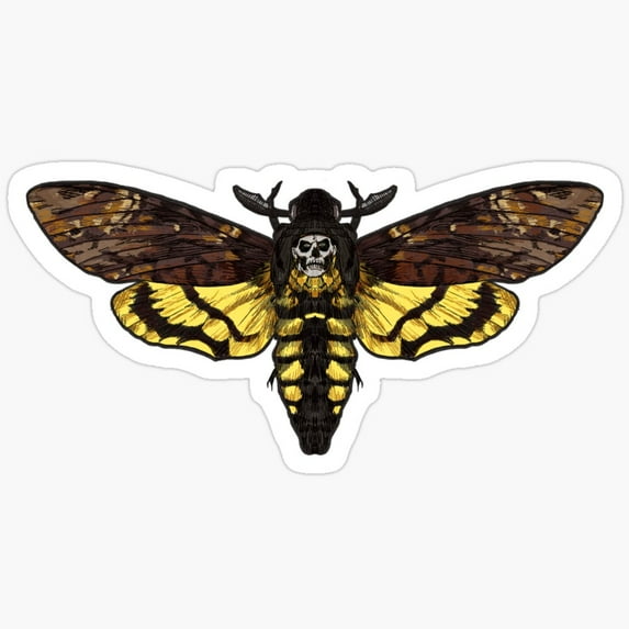 Ghost Moth Stickerphone Decal Water Bottle Stickers, Vinyl Stickers For ...