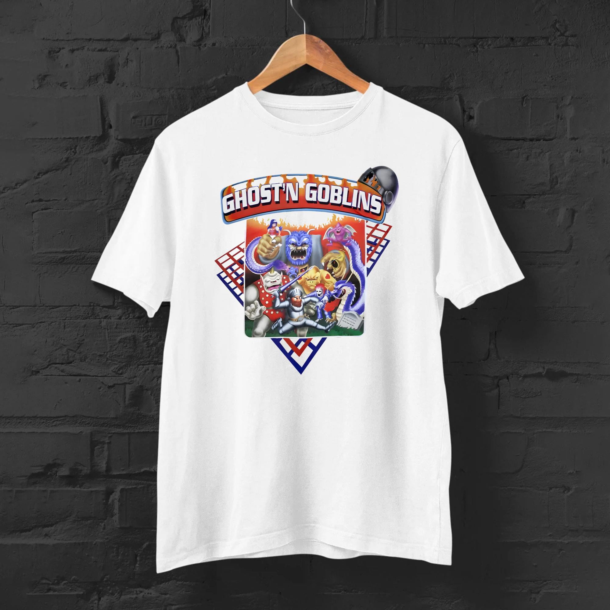 Ghost N Goblins Arthur Astaroth Video Game T-Shirt-TH31453 - Walmart.com