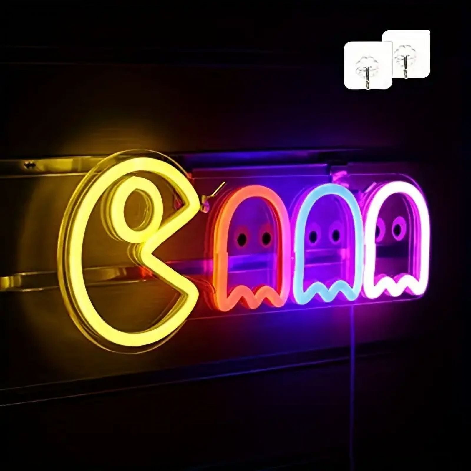 Ghost Neon Sign, Ghost LED Light Sign - Walmart.com