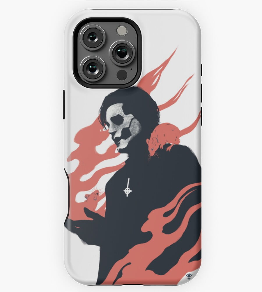 Ghost Papa IV with rats art GA2430 Phone Case for iPhone 11 to 17 Pro ...