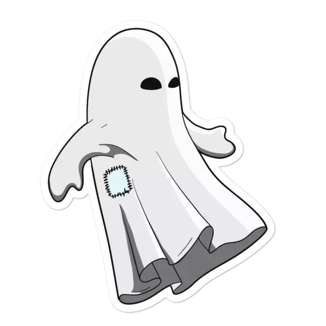 Ghost Patch Sticker Vinyl Jdm Stance Drift Scary Halloween Decor Horror ...