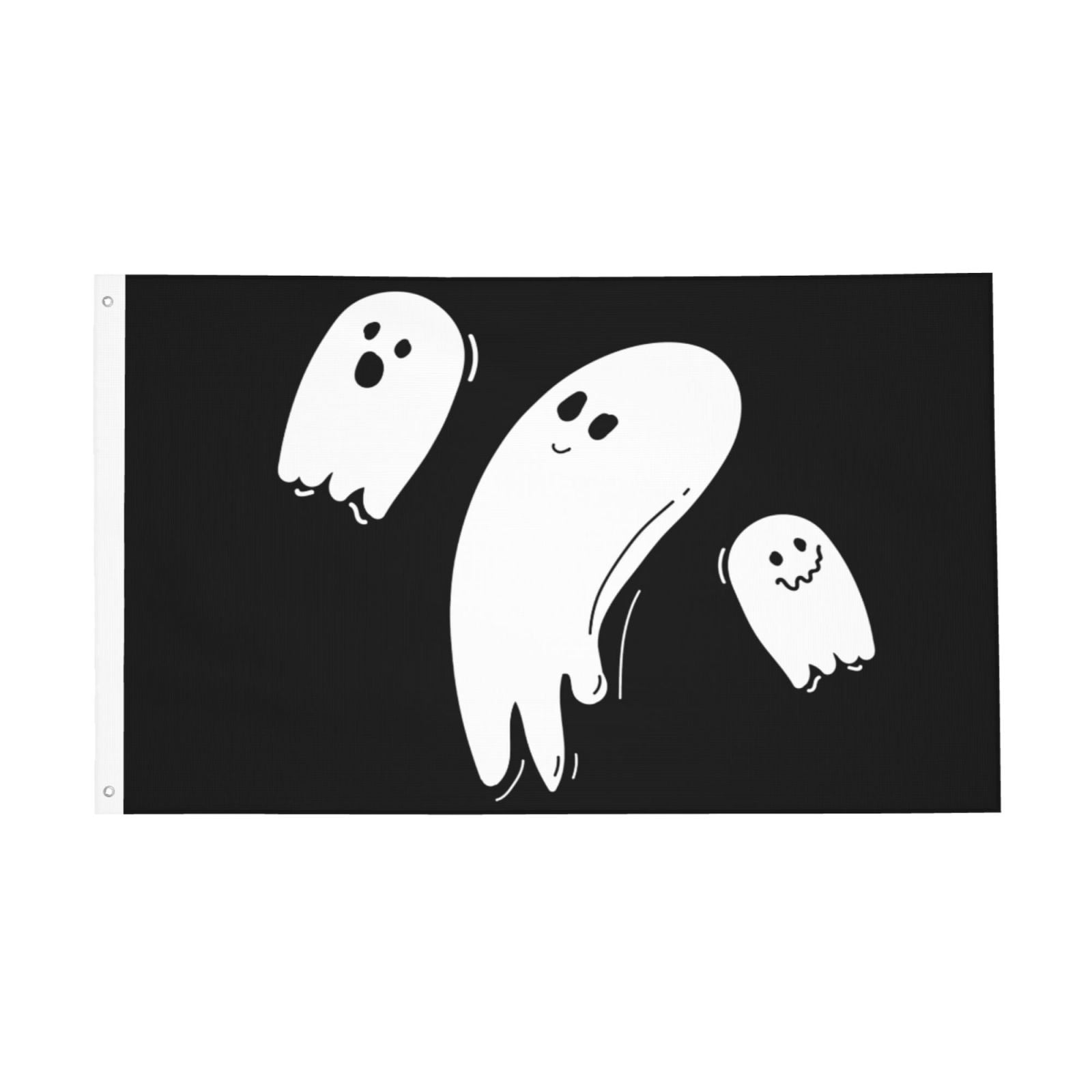 Ghost Pattern Flag 3x5 Ft Outdoor Indoor With Grommet Garden Yard ...