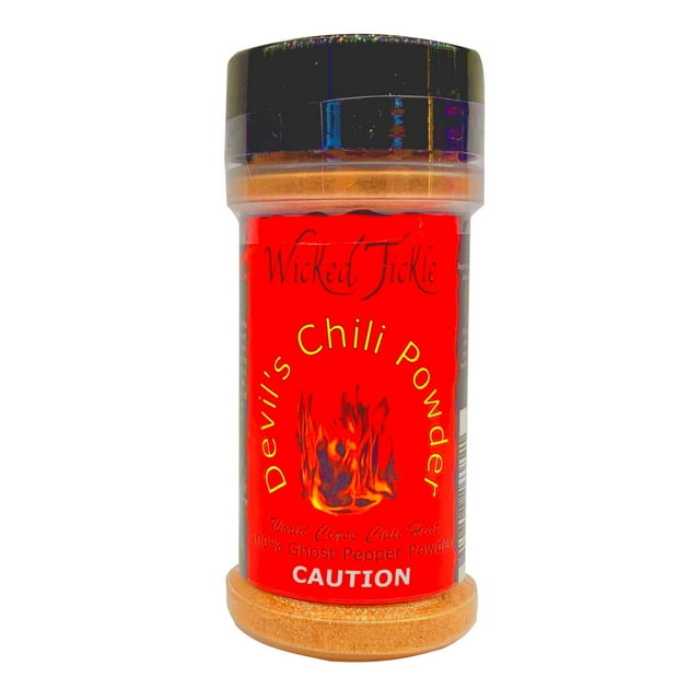 Ghost Pepper Chili Powder Hot Spice Seasoning Wicked Tickle Devil Chili ...