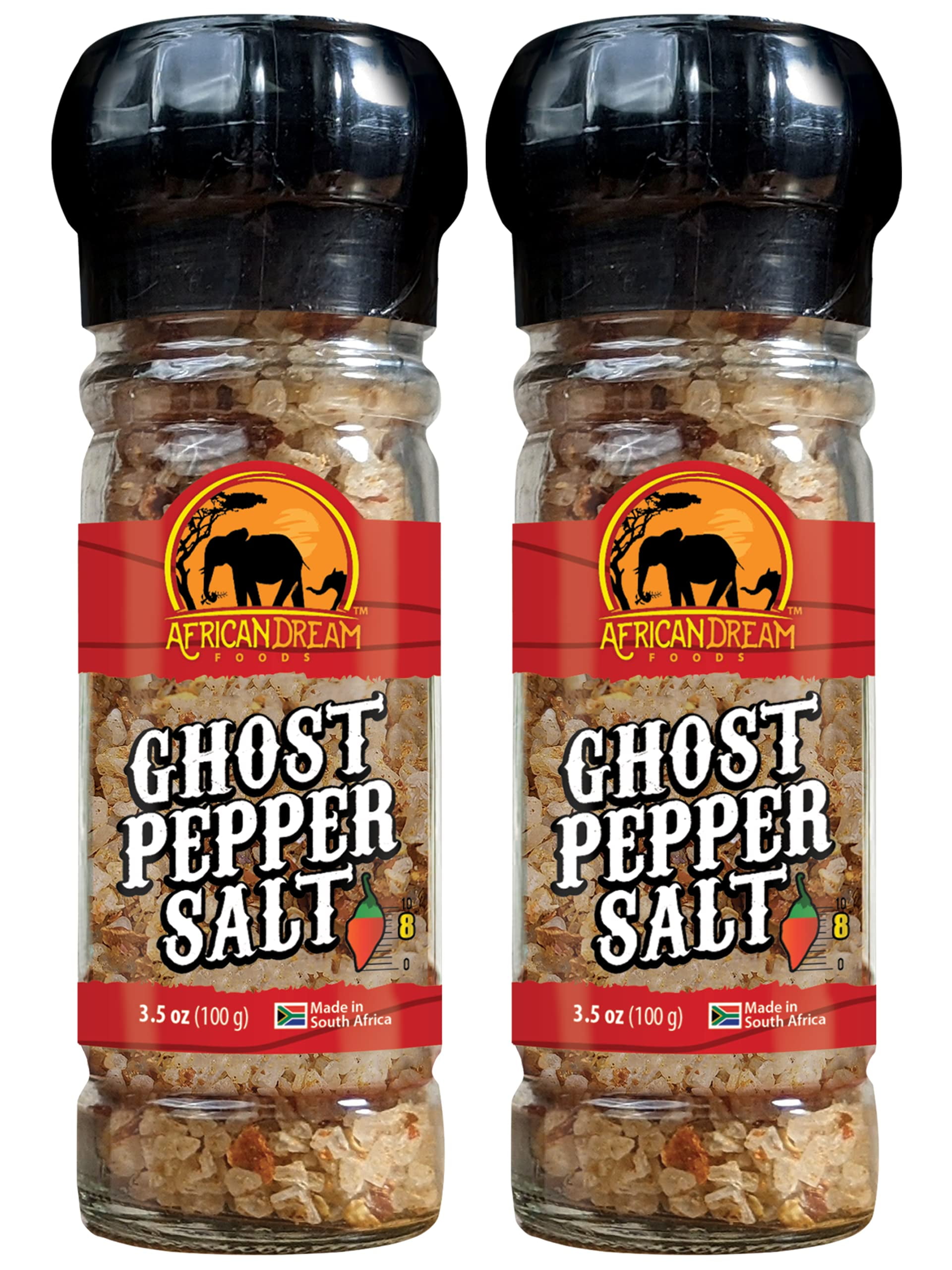 Ghost Pepper Salt Seasoning SAF21 by African Dream Foods | Spicy Chili ...