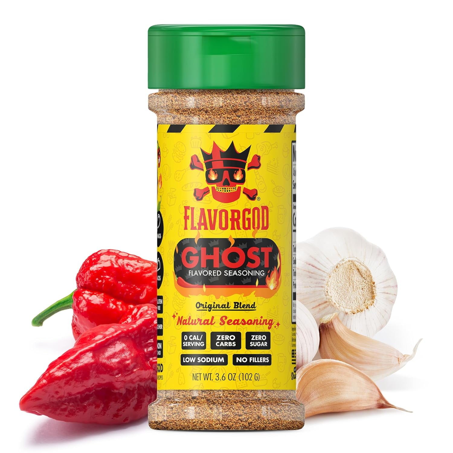 Ghost Pepper Seasoning Mix by Flavor God - Premium All Natural ...