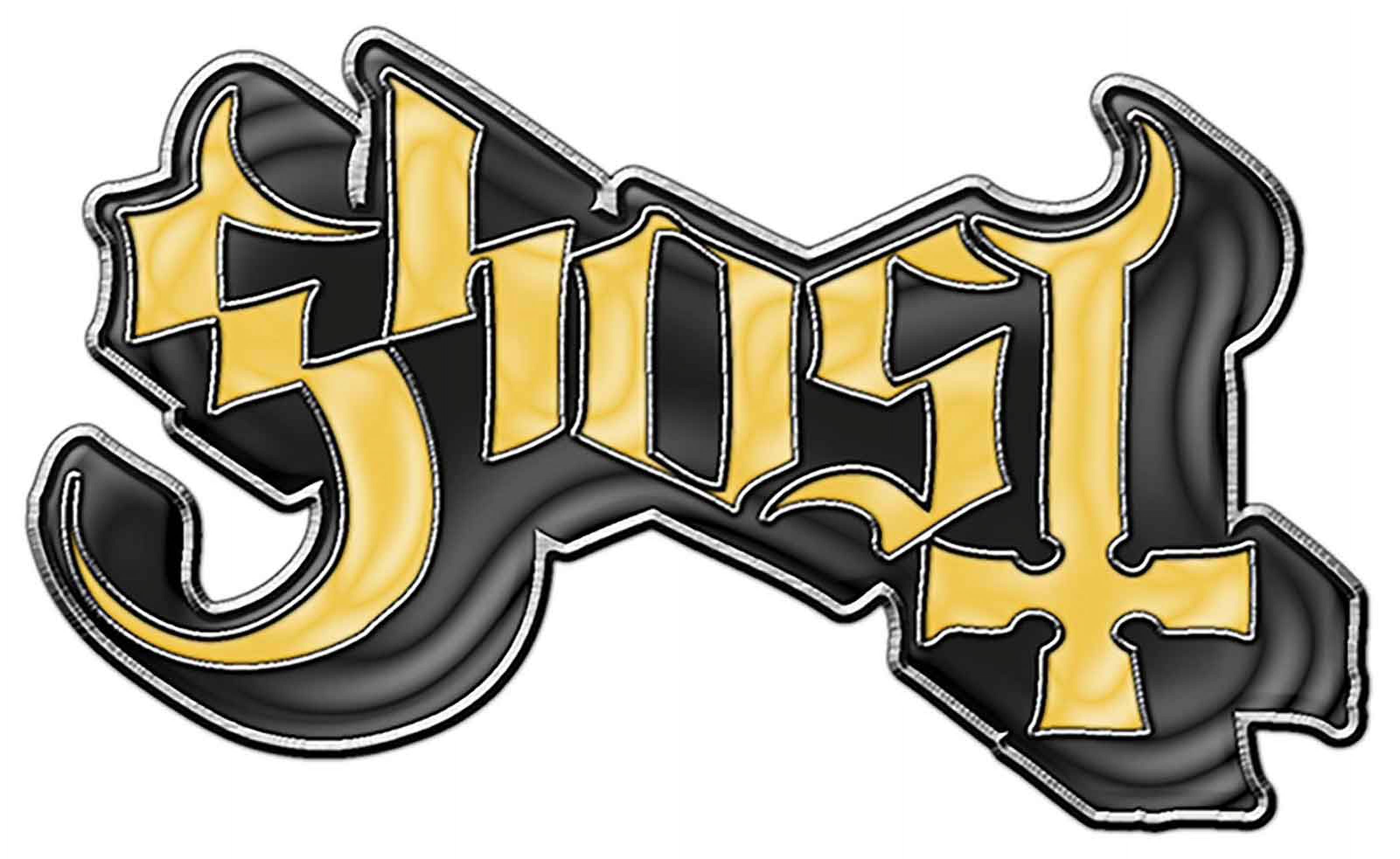Ghost Pin Badge Classic Band Logo new Official Metal Lapel - Walmart.com