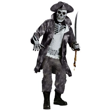 CO-ZOMBIE PIRATE GHOST (MALE) - Walmart.com