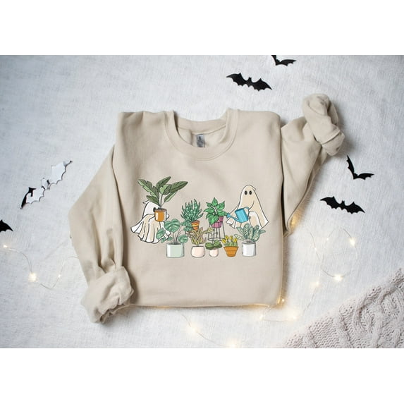 Ghost Plant Lady T-Shirt, Ghost Plant Shirt, Halloween Plants T-Shirt ...