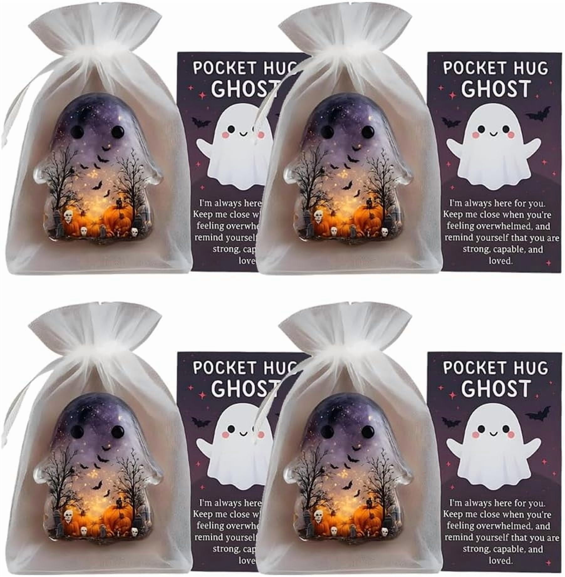 Ghost Pocket Hug, Ghost Pocket Cards, Emotional Support Ghost with ...