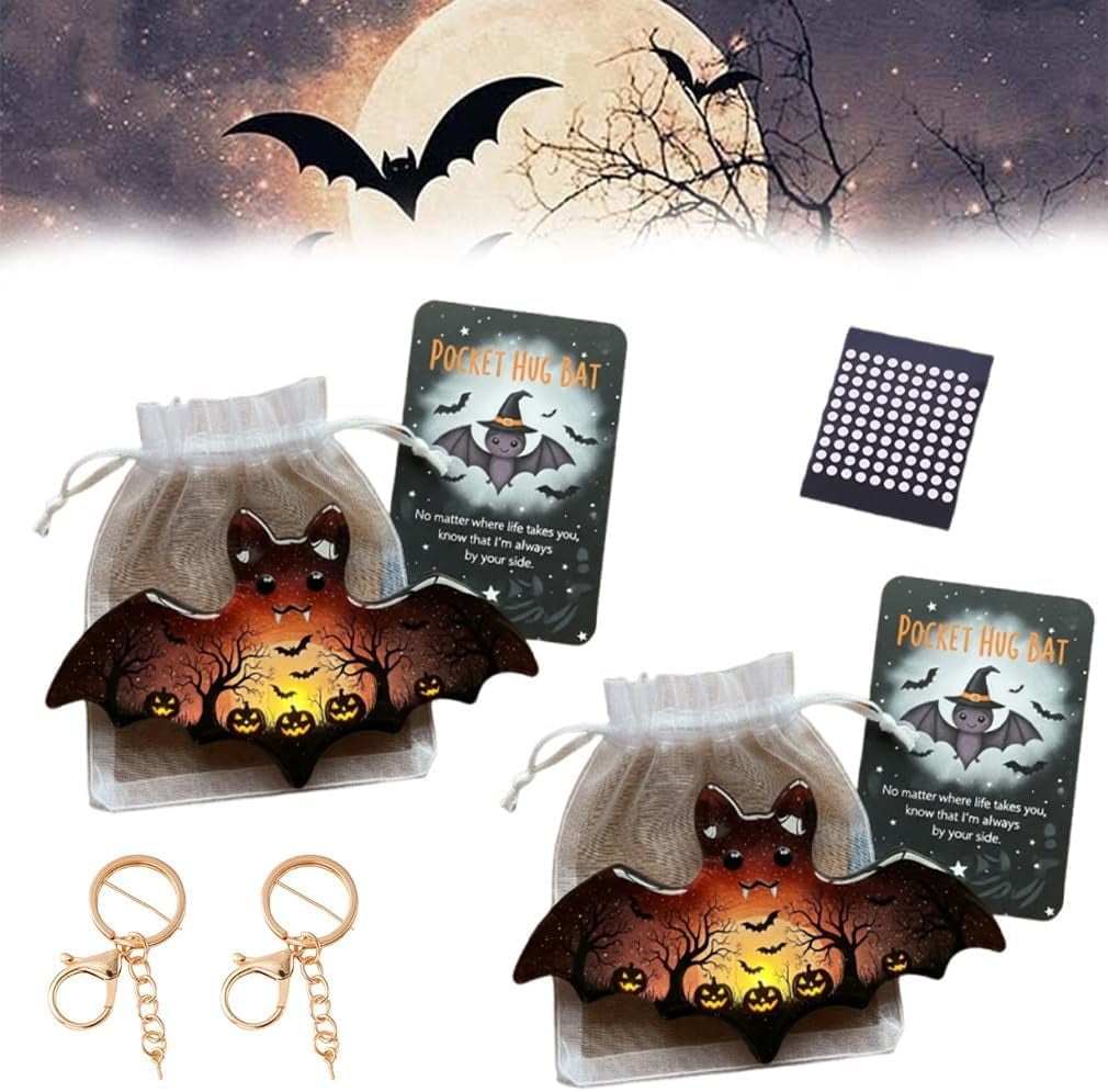 Ghost Pocket Hug, A Hug in Your Pockets, Halloween Mini Cute Little ...